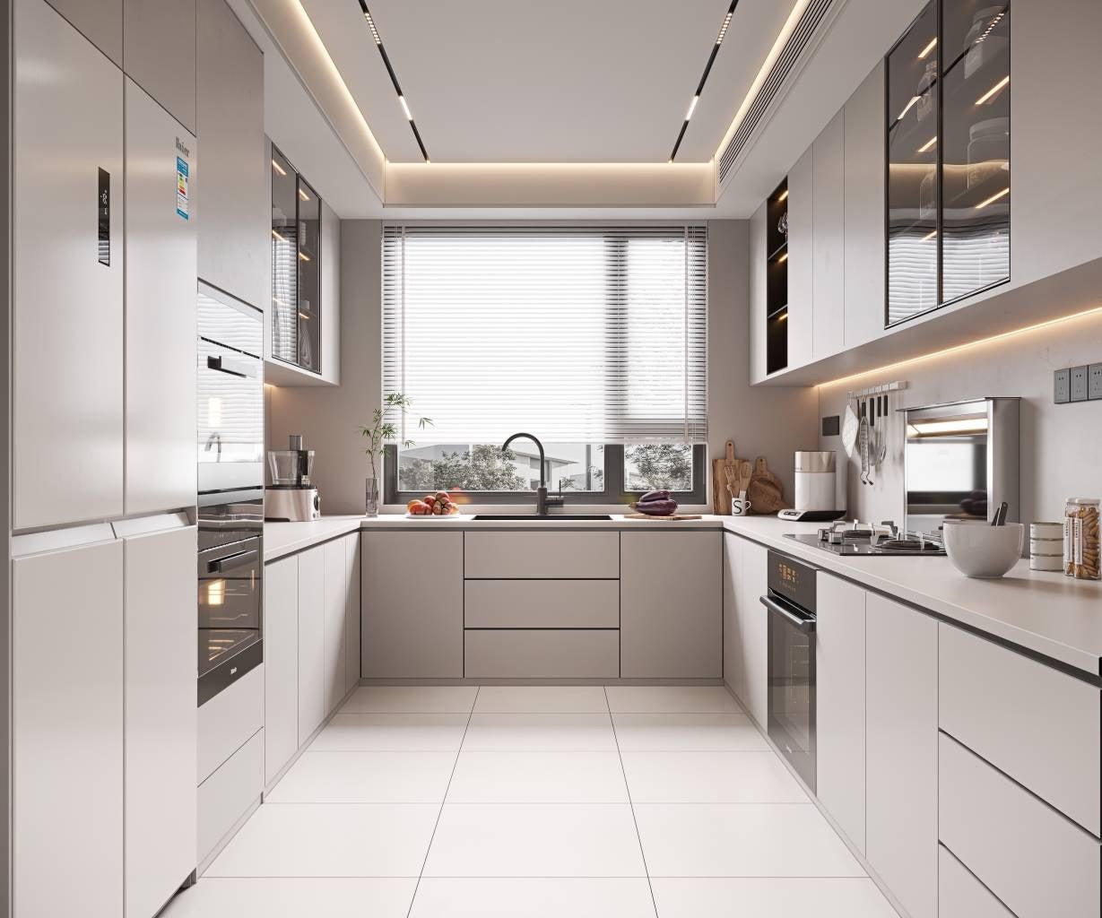 5 Stunning U-Shape Kitchen Cabinet Design Ideas