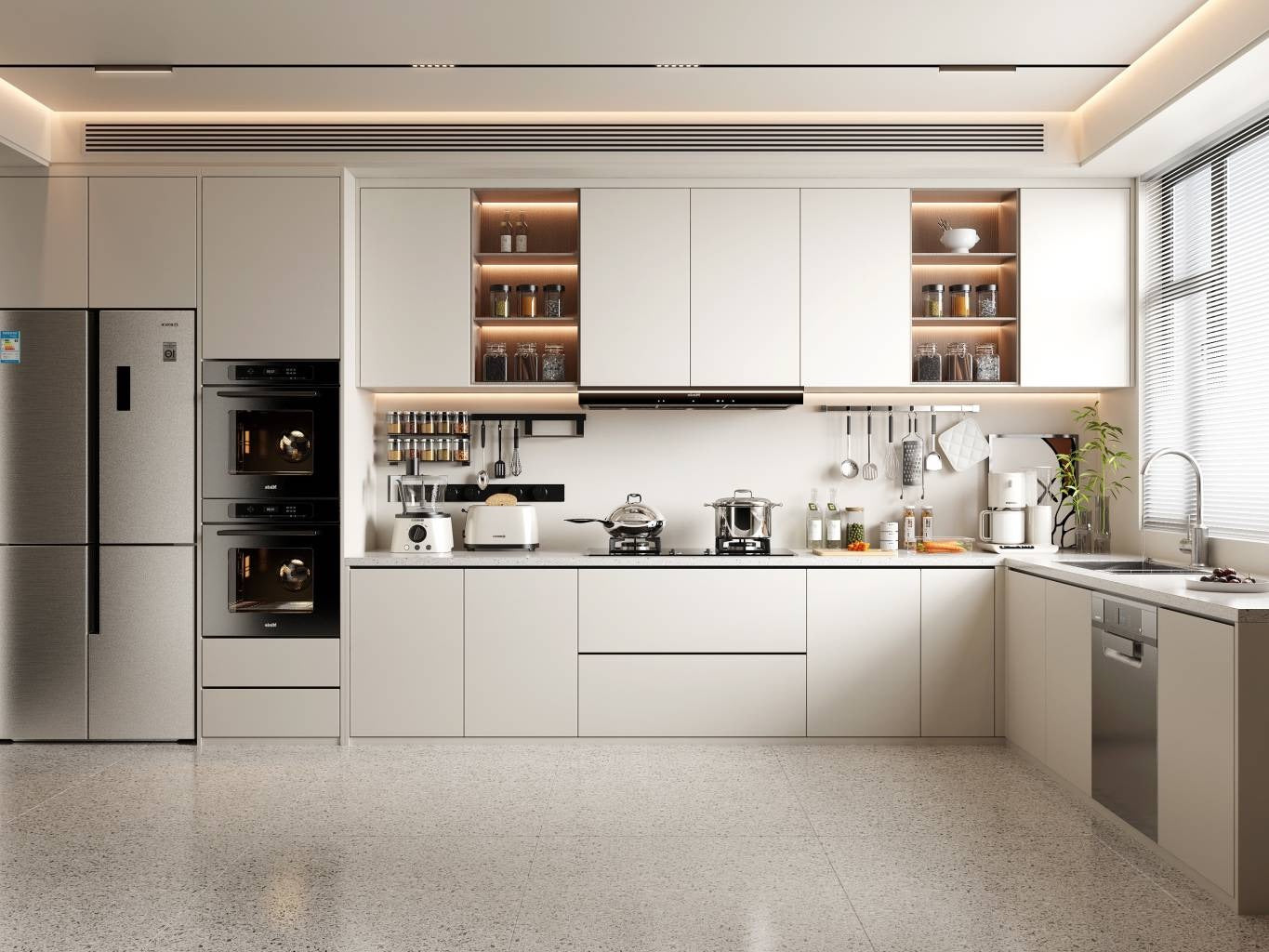 6 Trendy L-Shape Kitchen Cabinet Designs You Must Have in Your ...