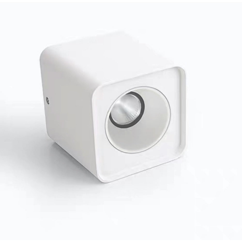 Surface Mounted anti-glare one hole Square LED Spotlight 10W | Meerkat Home