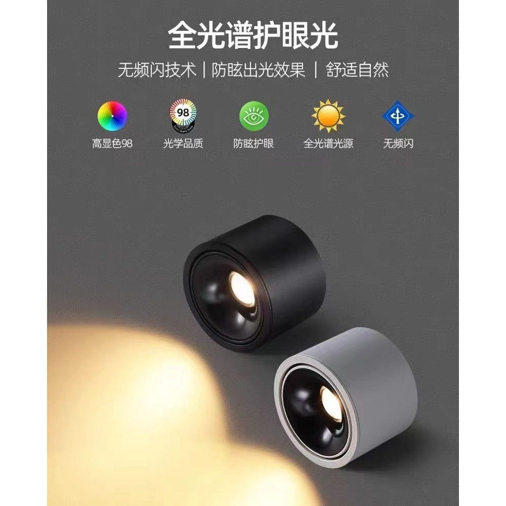 Adjustable Anti-glare Surface Mounted Downlight Packages | Meerkat Home
