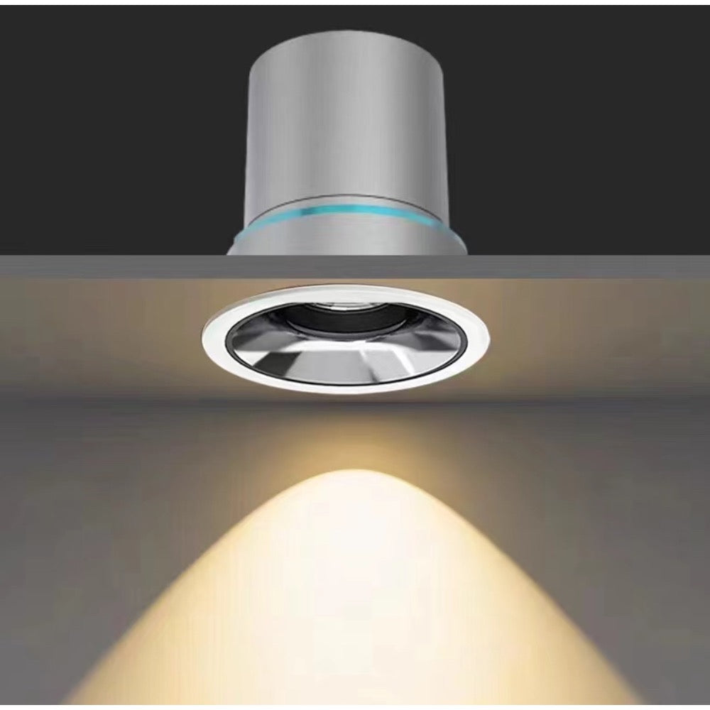 Embedded Round Recessed Ceiling Spotlight | Meerkat Home