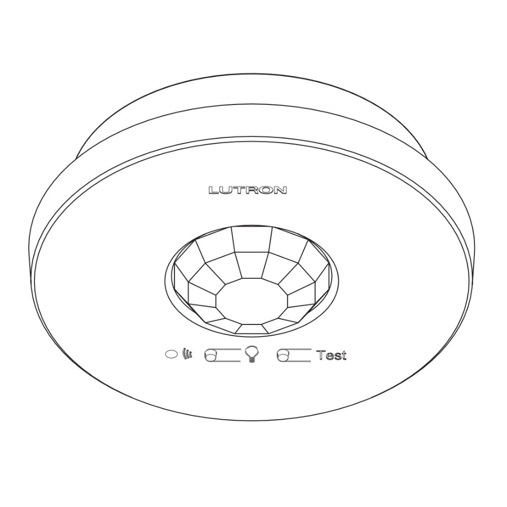 Lutron RA2 Select Wireless Occupancy Sensor LRF4-OCR2B-P-WH | Meerkat Home