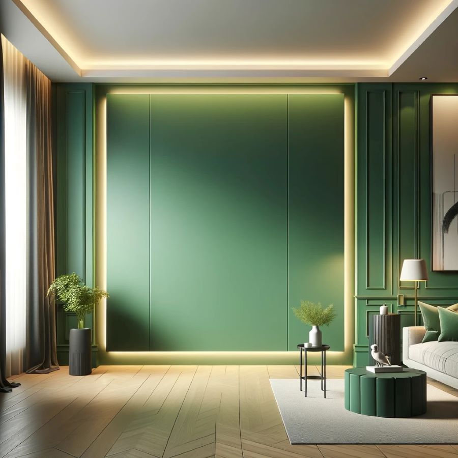 Fresh Green Solid Color Korean Series Wall Panels (6 colors) | Meerkat Home