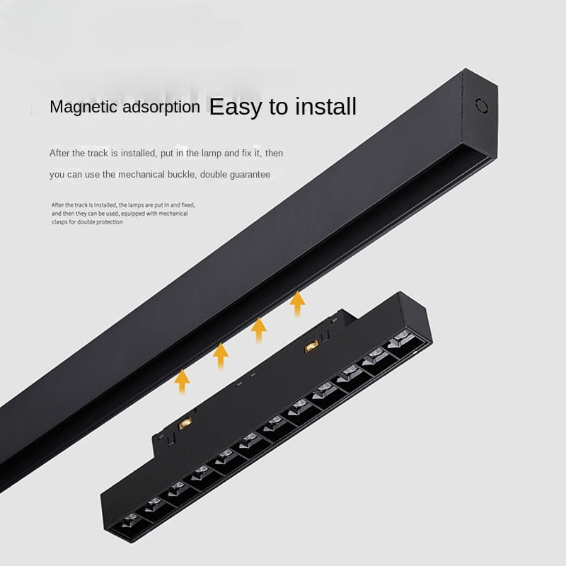 Magnetic Track Light system with Osram Chip Singapore | Meerkat Home